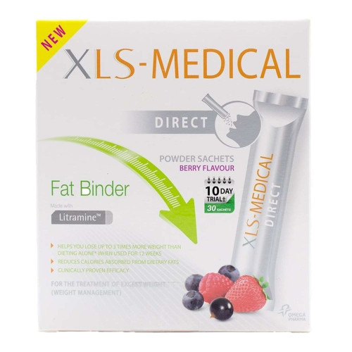 XLS-Medical Direct Fat Binder 30 Sachets | withaid