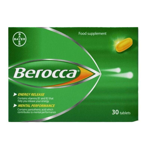 Berocca 30 Film-Coated Tablets | withaid
