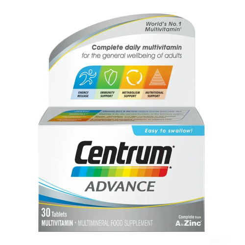 Centrum Advance Multivitamin Tablets 30 | 30 Tablets