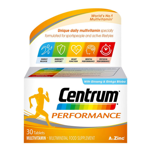 Centrum Performance Complete Tablets 30 - Buy Online Now