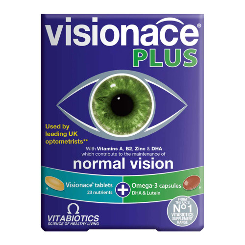 Visionace Plus 28 Tablets & 28 Capsules | withaid