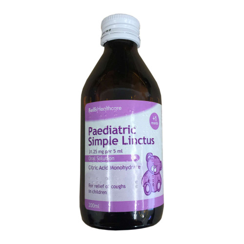 Bells Paediatric Simple Linctus Oral Solution 200ml