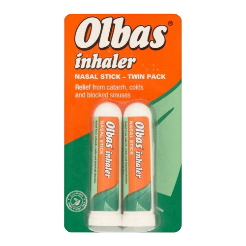 Olbas Inhaler Twin Pack - Fast Relief from Nasal Congestion