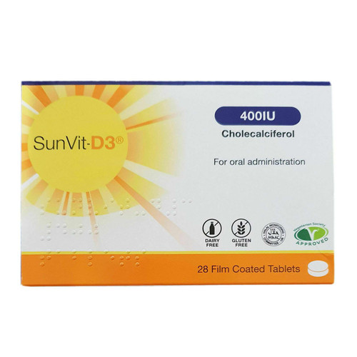 SunVit 400IU 28 Tablets | withaid