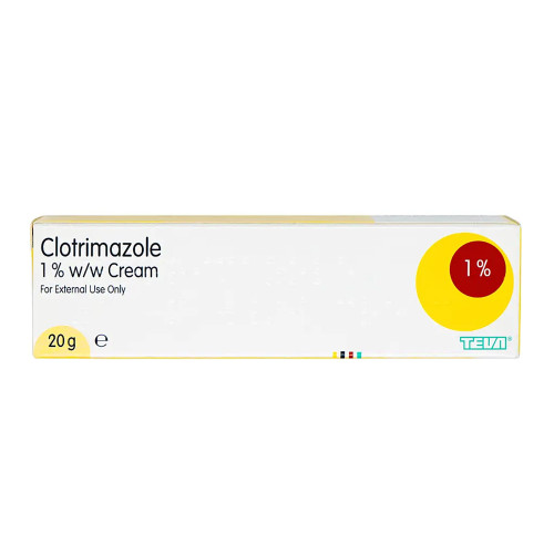 Teva Clotrimazole Cream 20g - Skin Fungus Treatment Cream