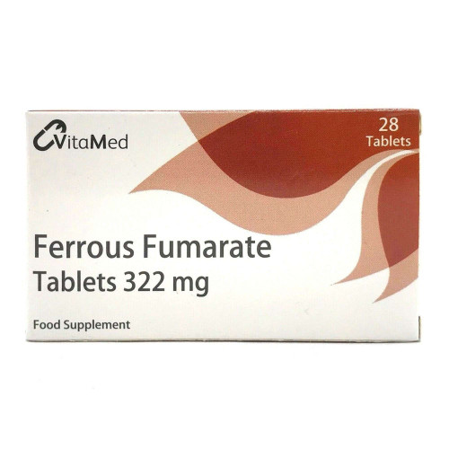 Vitamed 322mg Ferrous Fumarate Tablets 28 | withaid