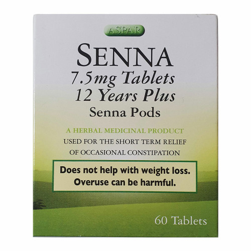 Aspar Senna 7.5mg 60 Tablets | withaid