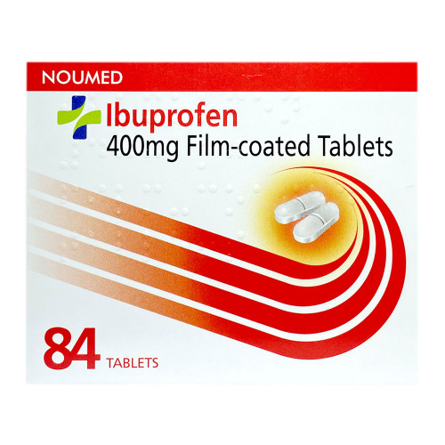 Noumed Ibuprofen 400mg 84 Film-coated Tablets | withaid