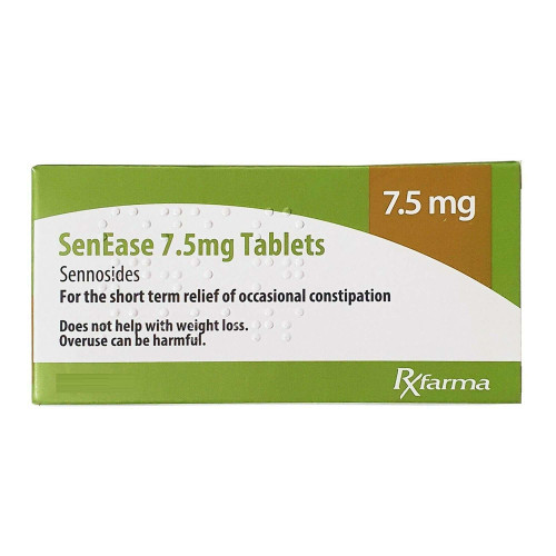 Buy RxFarma SenEase 7.5mg 100 Tablets Today
