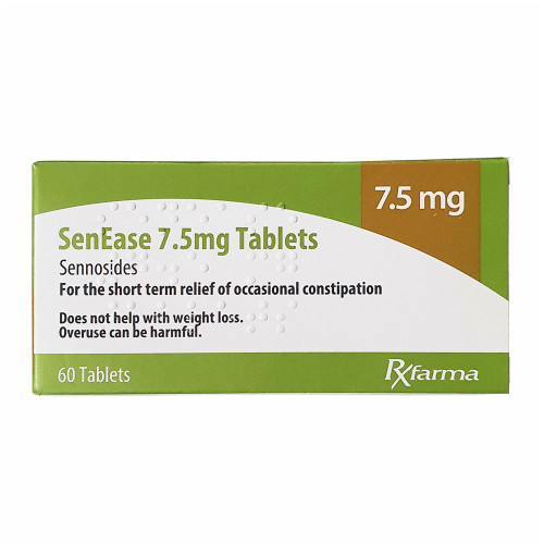RxFarma SenEase 7.5mg 60 Tablets - Buy Online Now