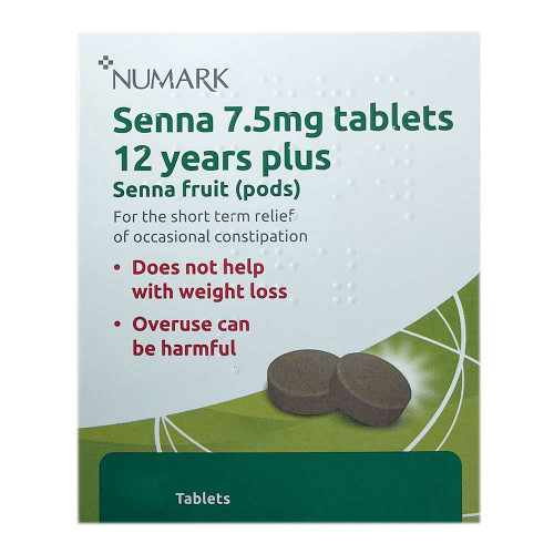 Numark Senna 7.5mg 60 Tablets for Gentle Relief