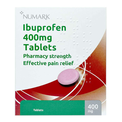 Numark Ibuprofen 400mg 96 Tablets | withaid