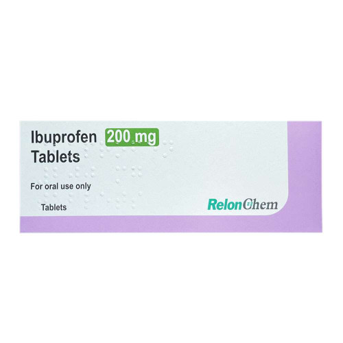 RelonChem Ibuprofen 200mg 48 Tablets | withaid