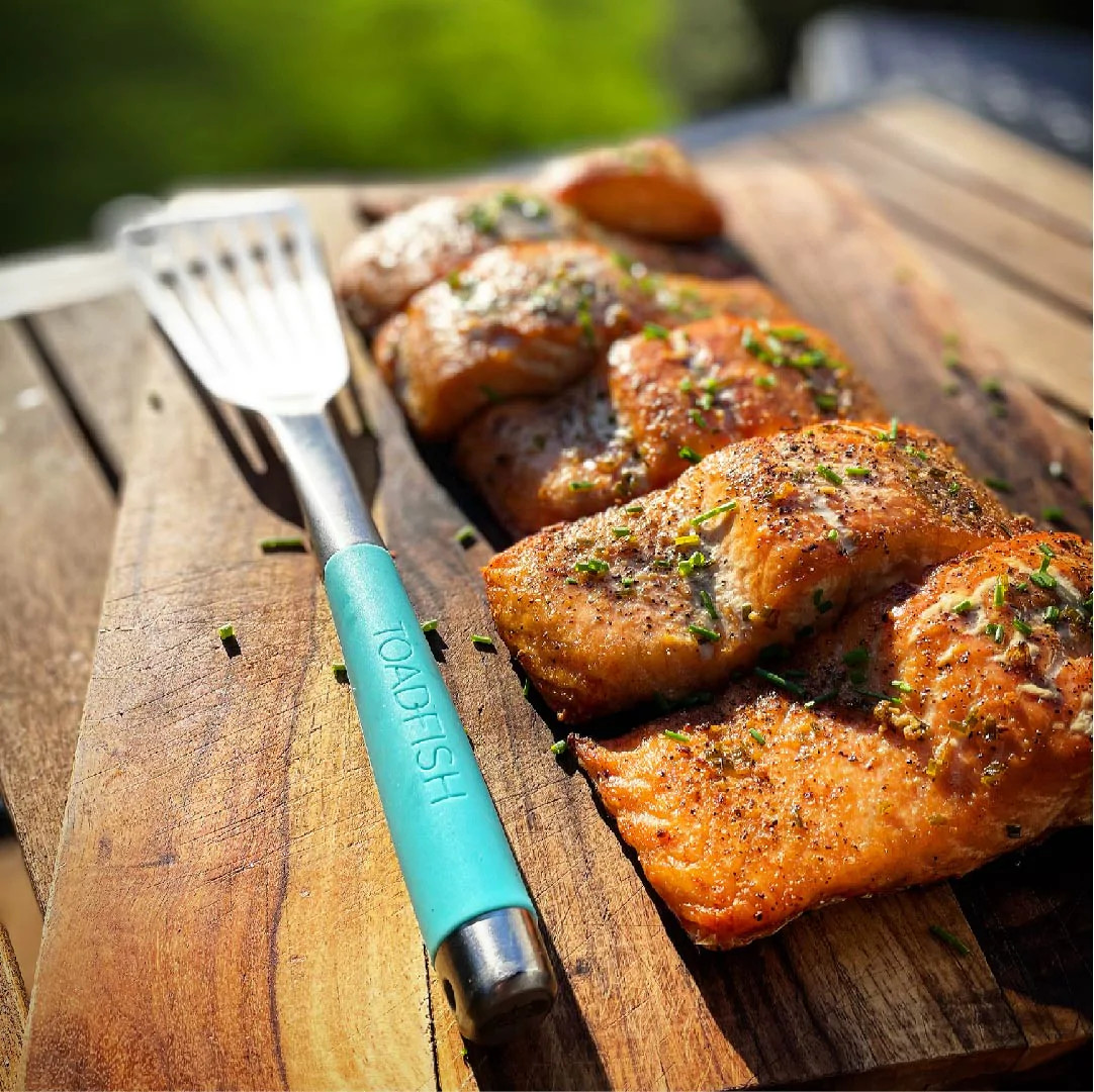 TOADFISH - Ultimate Stainless Spatula - Teal - Goodwood Hardware