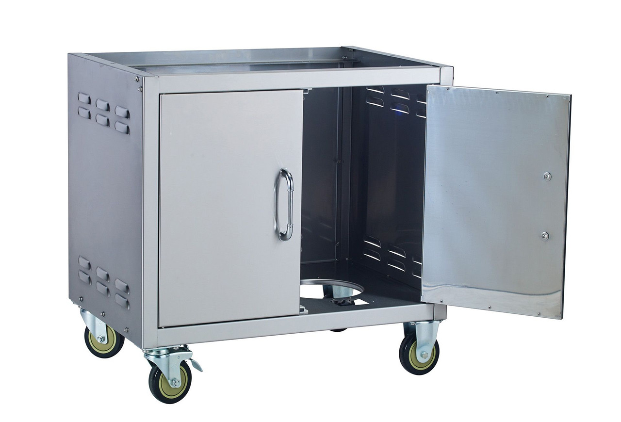 30" Grill Head Pedestal Cart Bottom - Goodwood Hardware