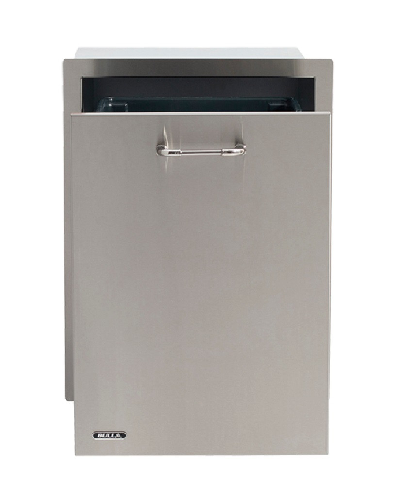 56935 Stainless Double Pull Out Trash Drawer (8 Gallon Trash Cans ...