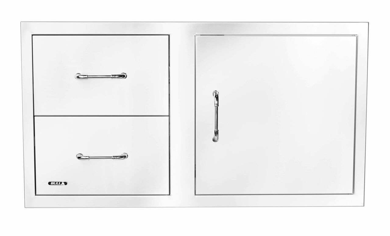 Bull 38" Door/Drawer Combo (2 Drawers) w/ Reveal - Goodwood Hardware