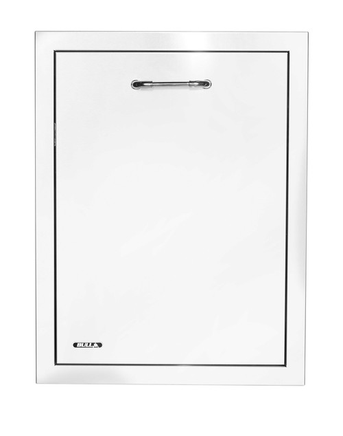 Bull Stainless Steel Double Trash Drawer w/ Reveal - Goodwood Hardware