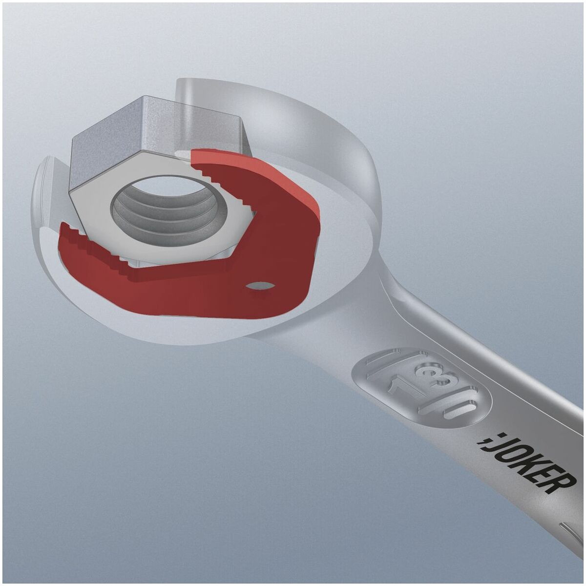 JOKER 6000 open ended spanner / ratchet ring spanner set 11 - Unitec Tools