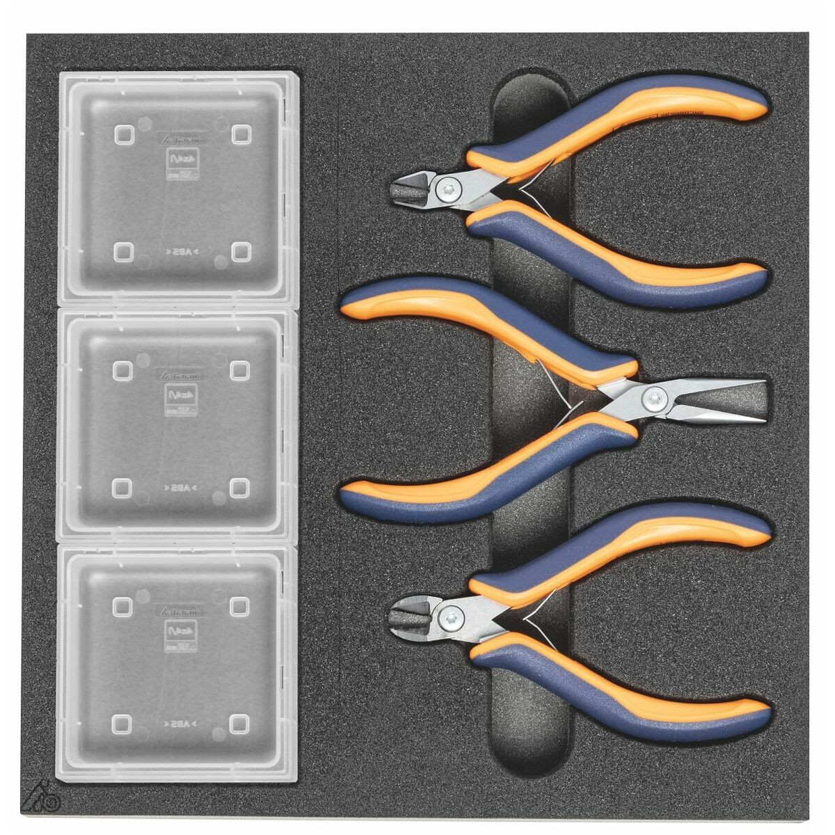 Electronics pliers set 6 - Unitec Tools