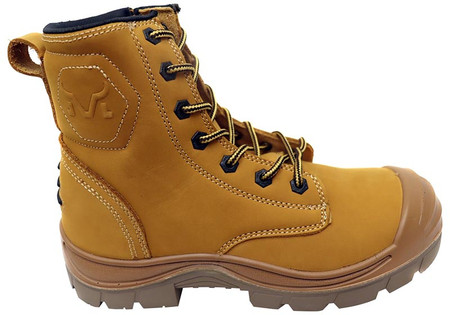 MUNKA Taurus Lace with Zip Safety Shoes (MFMW23102)