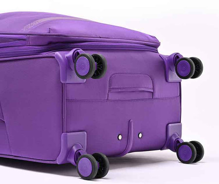 GOBY LONDON Suitcase (Purple/Green) (GB-3009)