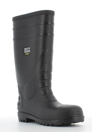 SAFETY JOGGER Hercules Safety Gumboot - Black (HERCULES)