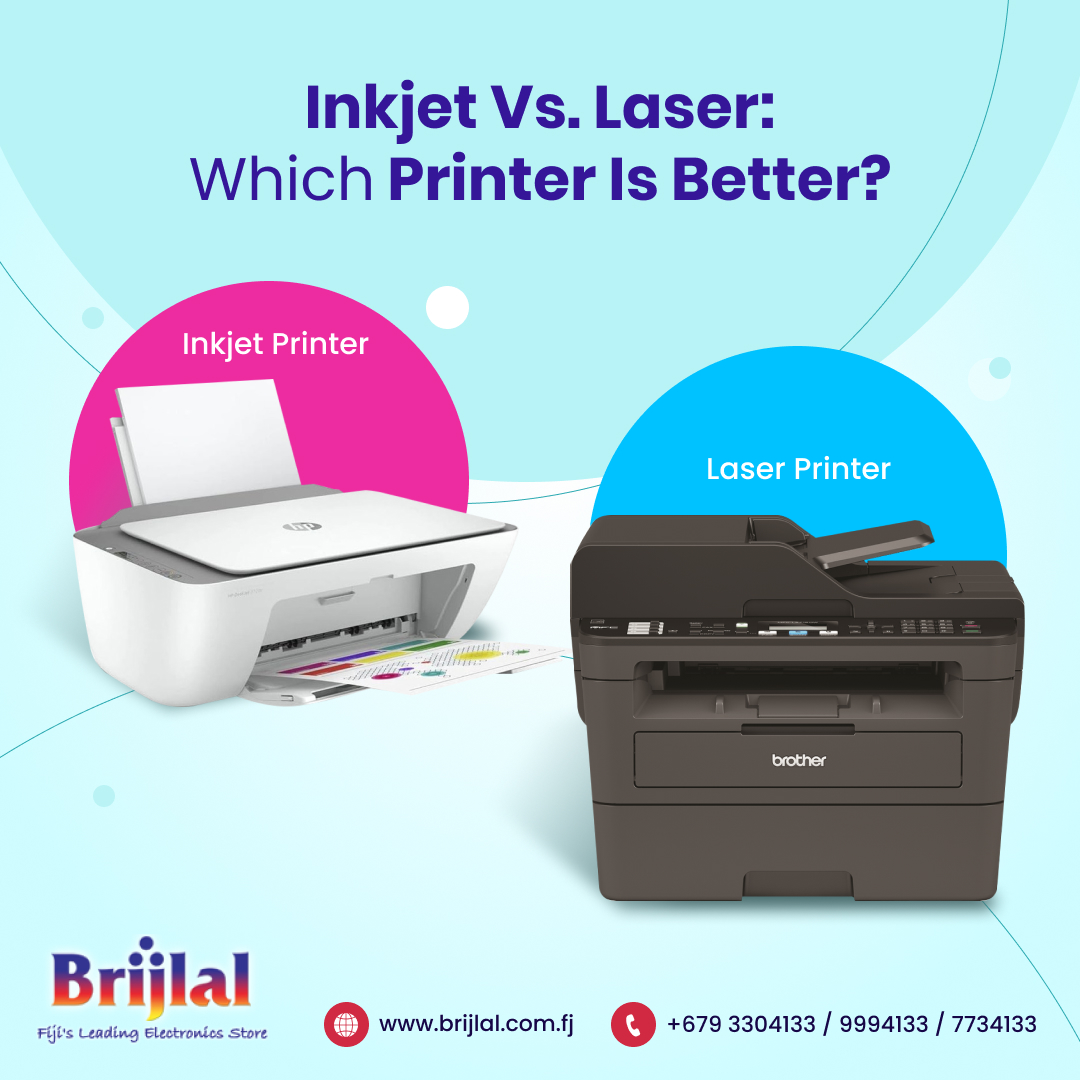 Inkjet Vs. Laser: Which One Best Suits Your Printing Needs? - Brijlal