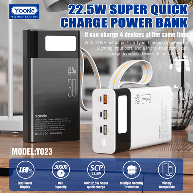 YOOKIE Power Bank 30000mAh (YO23)
