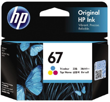 HP Ink Cartridge - Colour (67CLR)