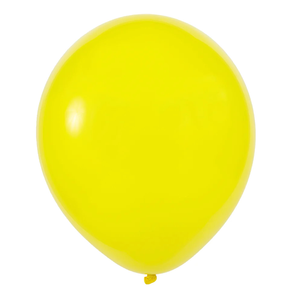 17 Inch Round Balloons-Yellow