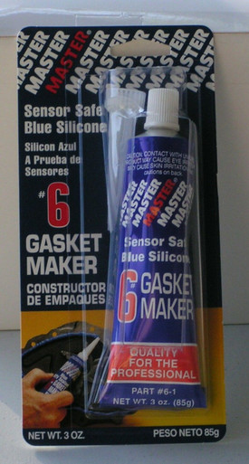 #6 - Sensor Safe Blue RTV Silicone Gasket Maker 3 Oz Tube