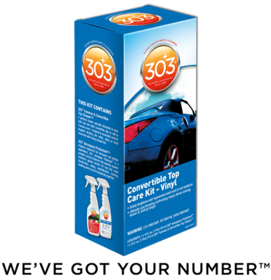Vinyl Convertible Top Care Kit