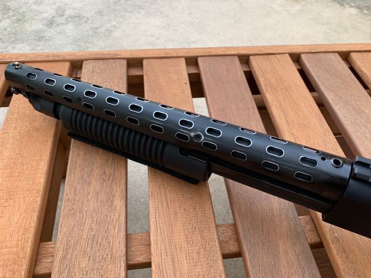 MOSSBERG SHOCKWAVE 500 Tactical Steel HEAT SHIELD 12 Gauge Smooth ...