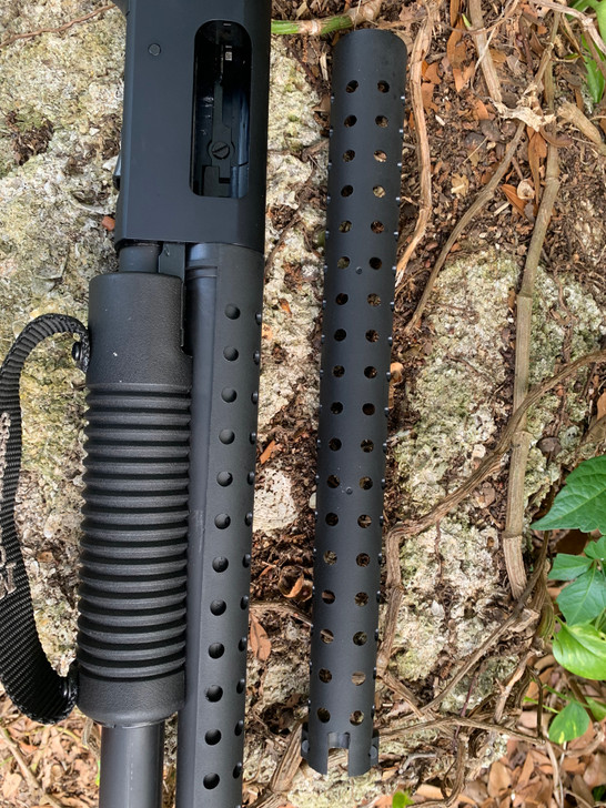 Mossberg Shockwave Heat Shield 590 Shotgun 12 Gauge CUSTOM ROUGH MODIFIED