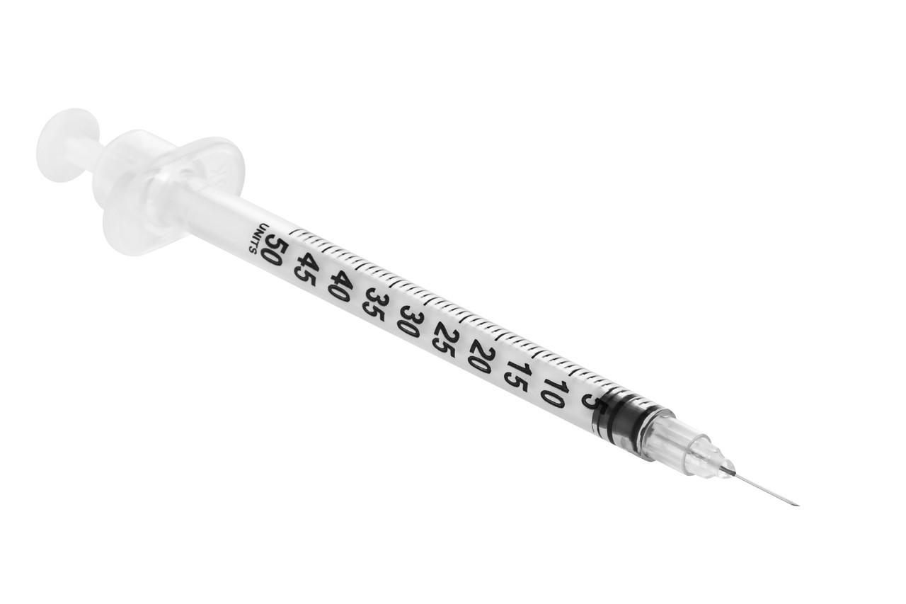 SOL-M Insulin Syringe 30G – U-100, Fixed Needle, PE Bag