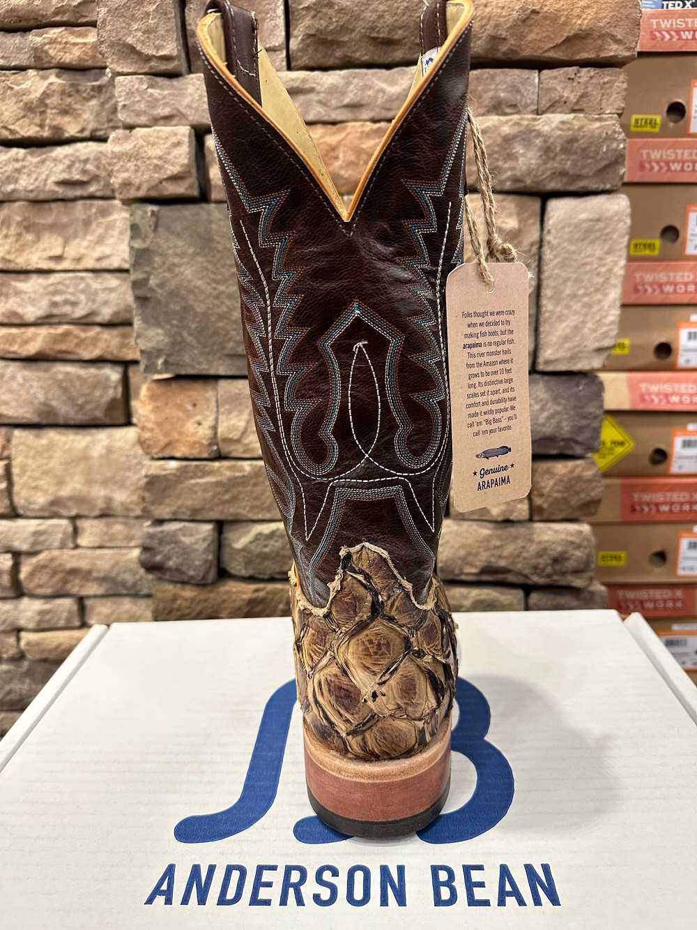 CIGAR MATTE BIG BASS EXPLOSION 337771 ANDERSON BEAN BOOT