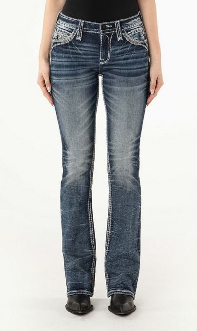 Rock Revival Boot Cut Women’s Denim Jeans - Casa Raul
