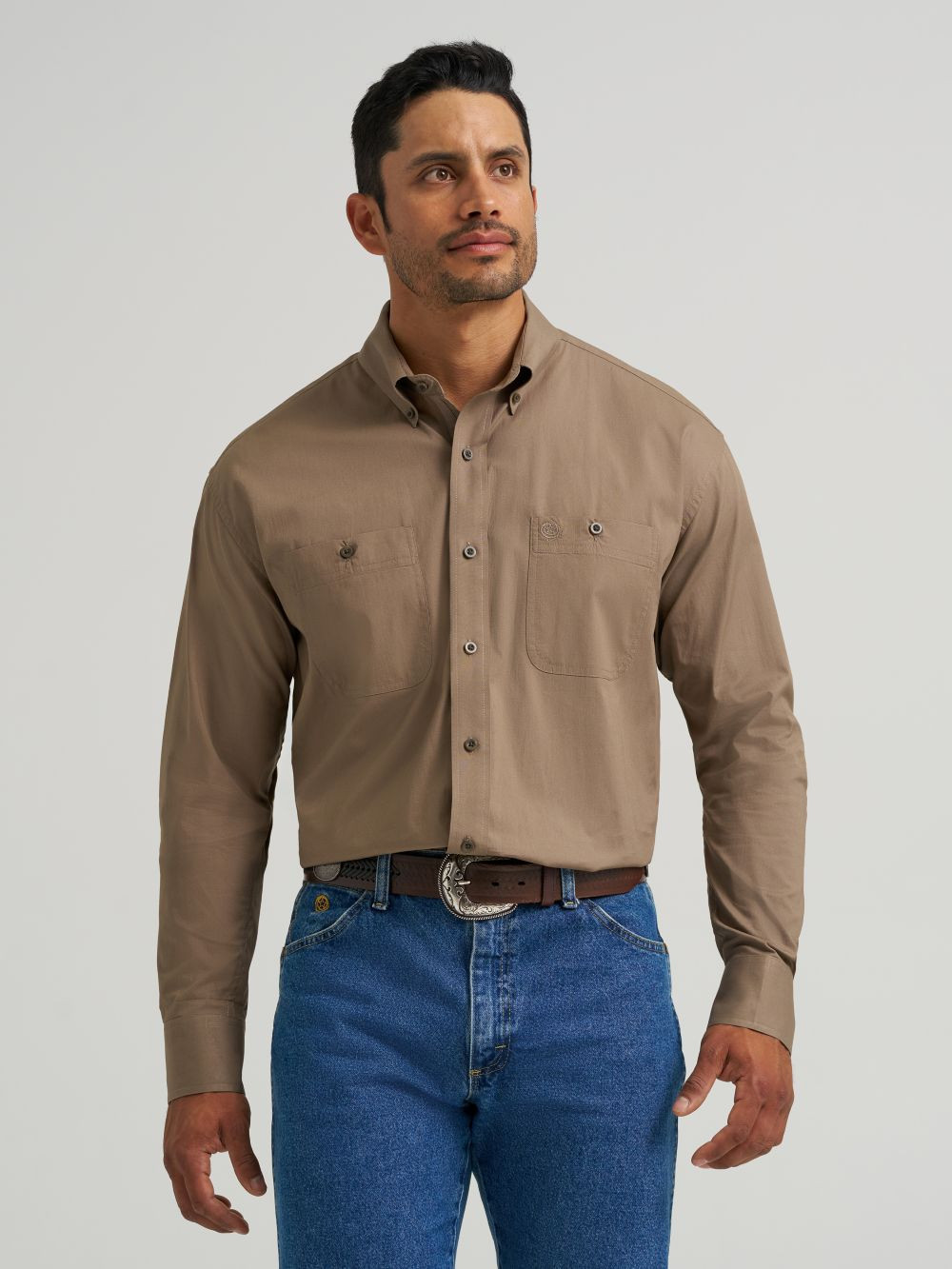 GEORGE STRAIT SOLID PLUM 112356611 WRANGLER