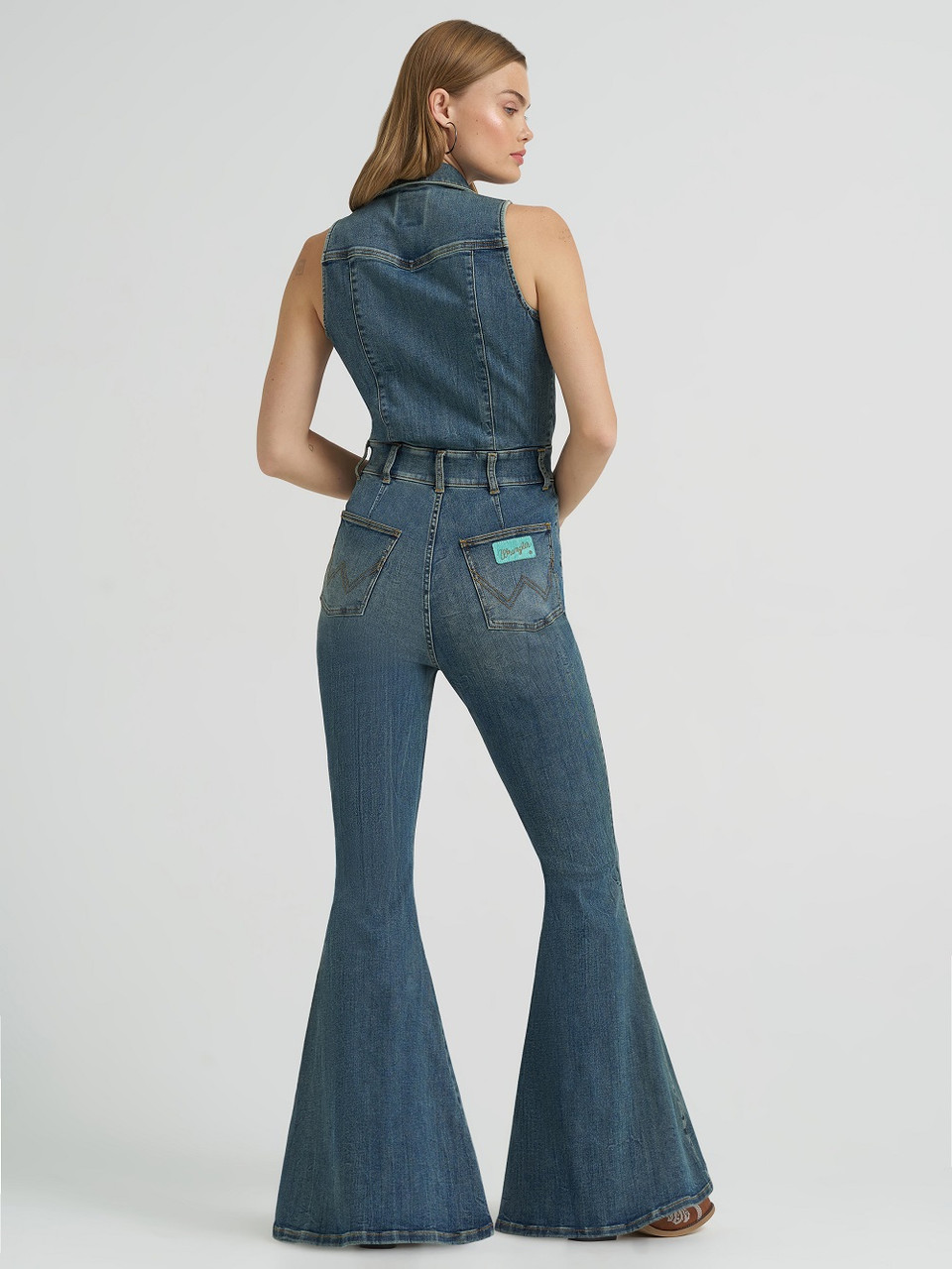 LAINEY WILSON DENIM CATSUIT 112375628 WRANGLER