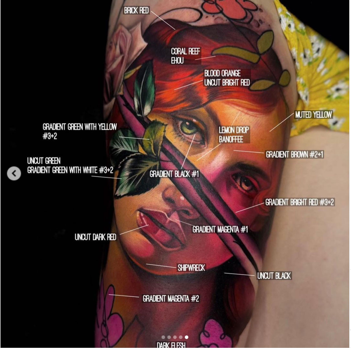 Fusion Ink Gradient Pack 42 Colours - 1oz - Protat