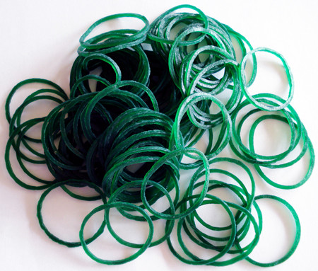 Rubber Bands - Green - Protat