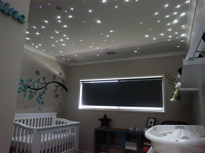 Fibre Optic Ceiling lights kit with 5-Watt LED illuminator