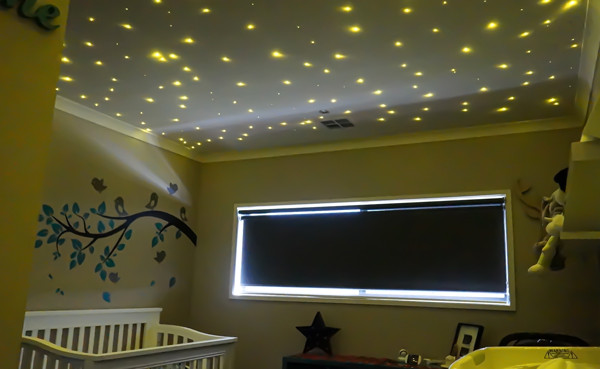 Fibre Optic Ceiling lights kit with 5-Watt LED illuminator