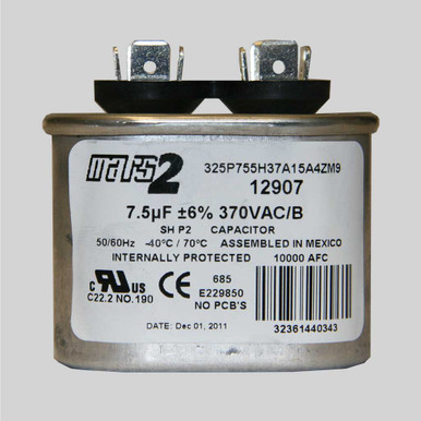 Mars Oval Run Capacitor (12907) - Capacitors | LONG PartsPros