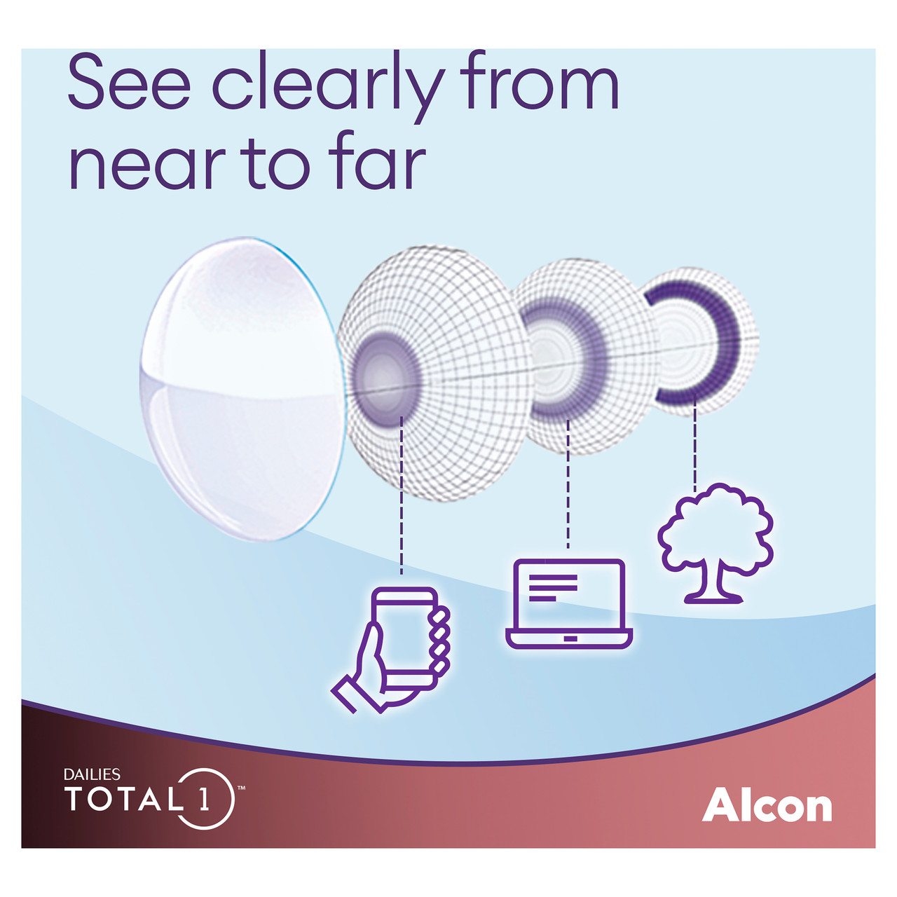 Dailies Total 1 Multifocal 90 Pack | Alcon Daily Contact Lenses | Lens ...
