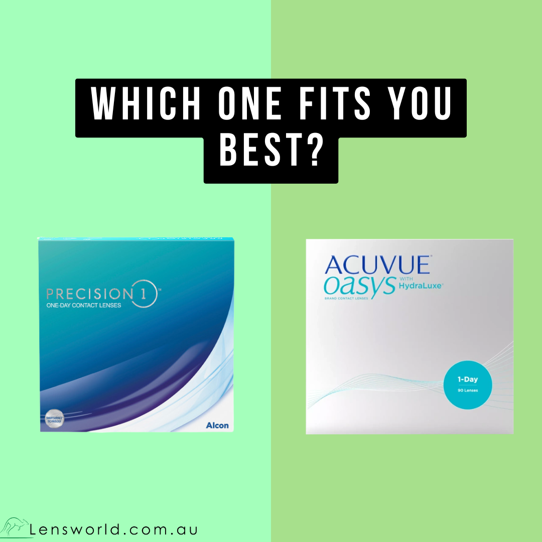 Precision 1 vs. Acuvue Oasys: Which One Fits You Best? - Lensworld.com.au