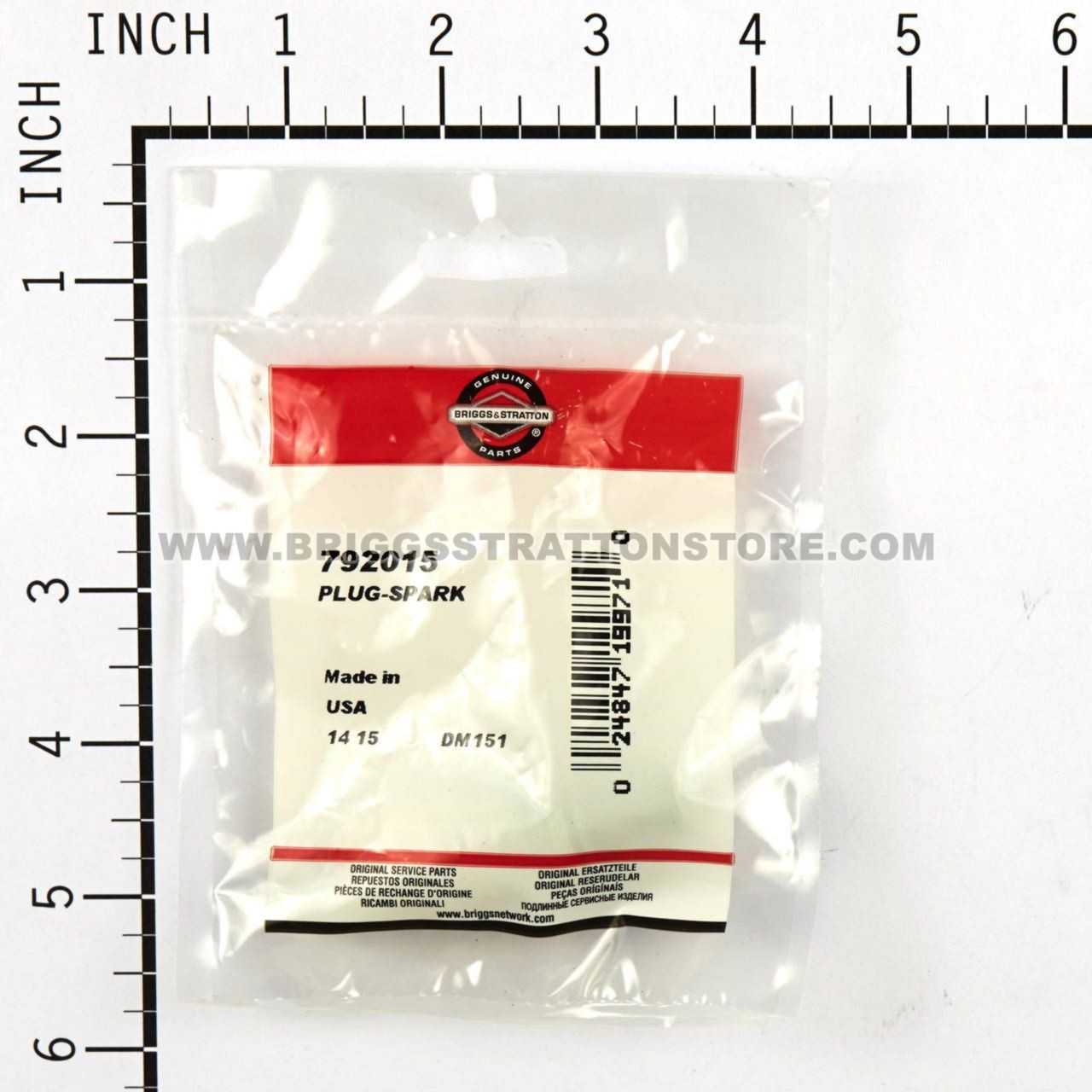 Briggs and Stratton Plug-Spark 792015 - Genuine Part