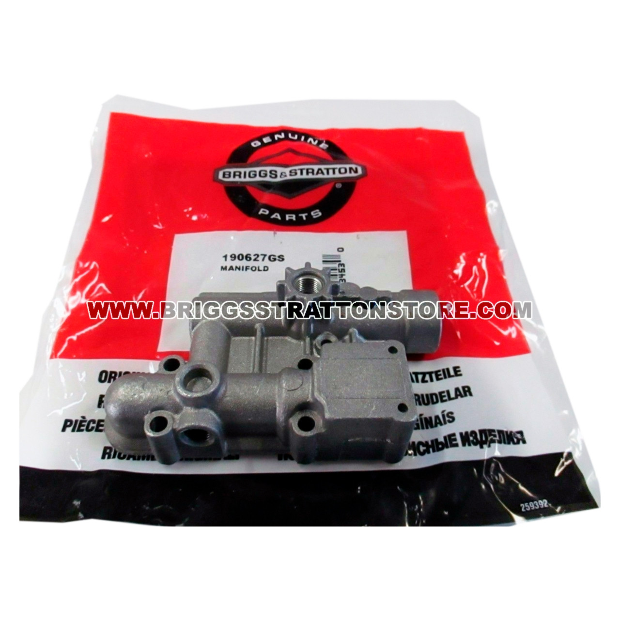 Briggs and Stratton Manifold 190627GS - Genuine Part