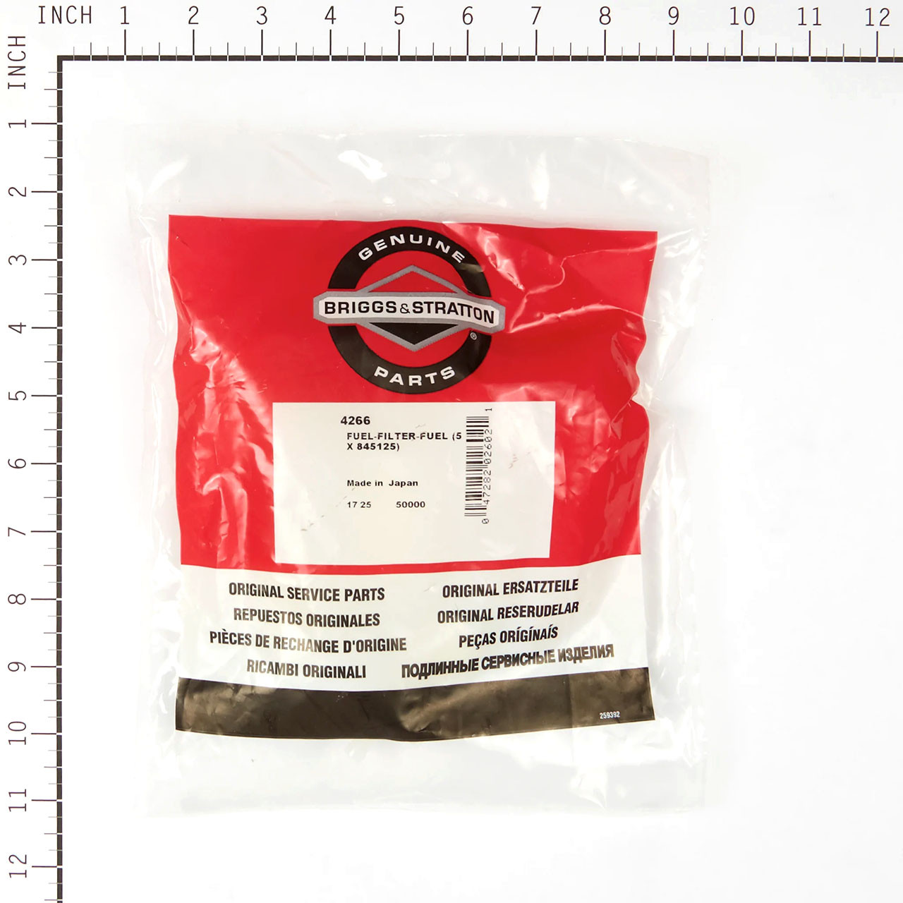 Briggs and Stratton Fuel-Filter-Fuel (5 X 845125) 4266 - Genuine Part